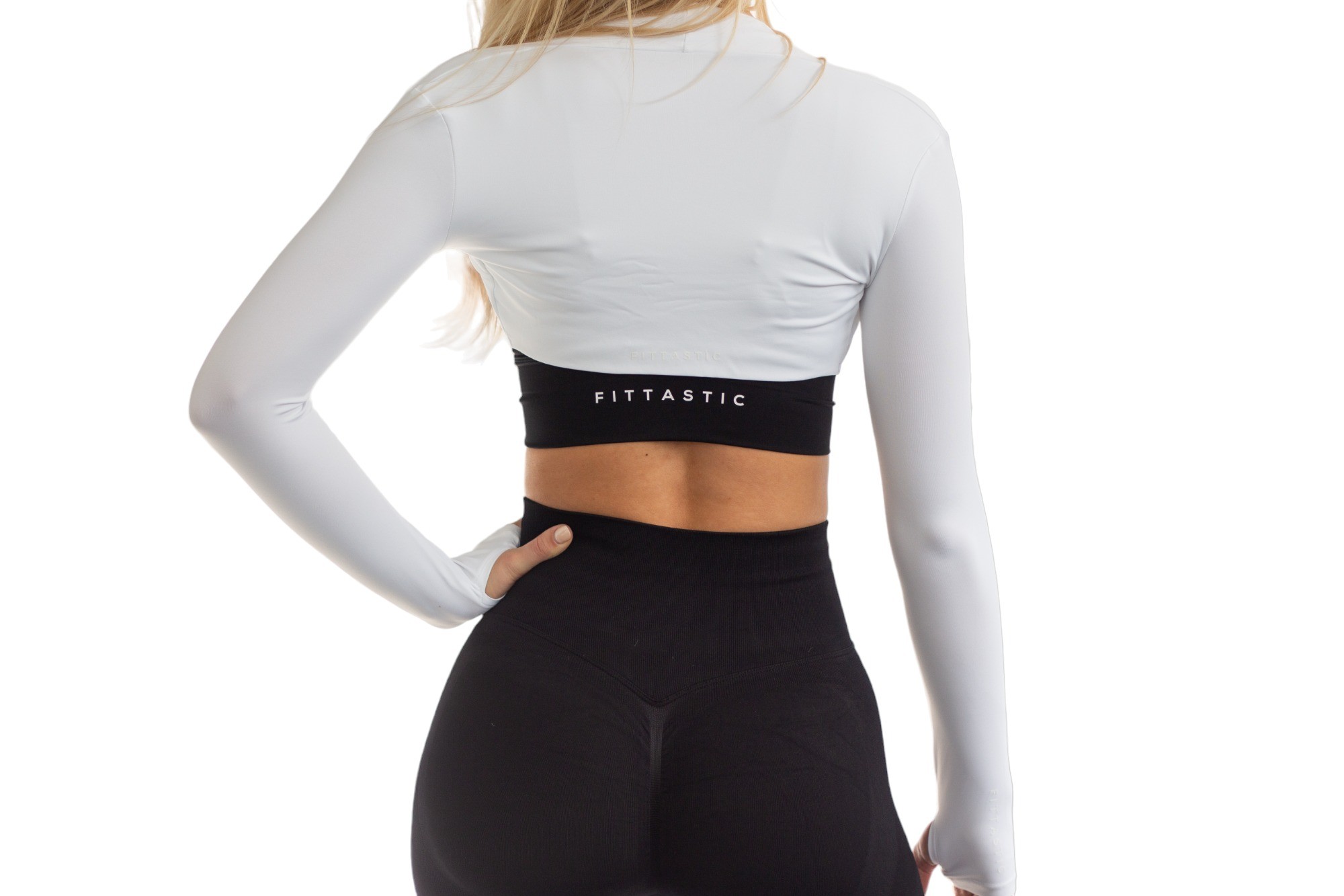 Bolero top White - Fittastic Sportswear